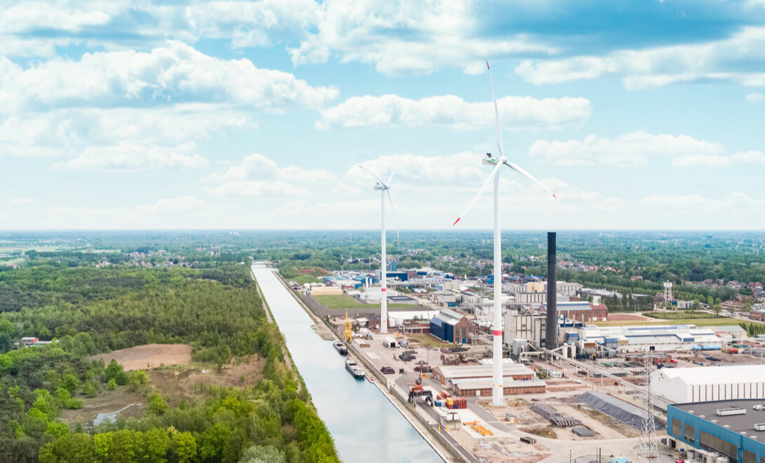 Umicore Olen bouwt nieuwe windmolen | Umicore Belgium