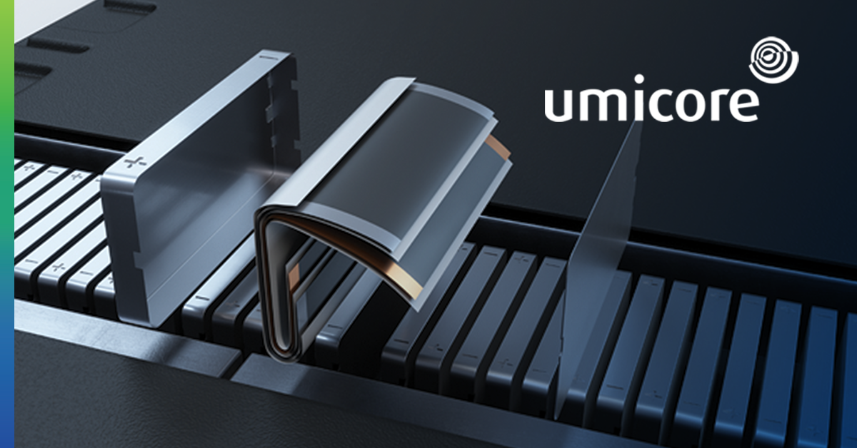 JDA for battery materials process technology with Nano One | Umicore Belgium
